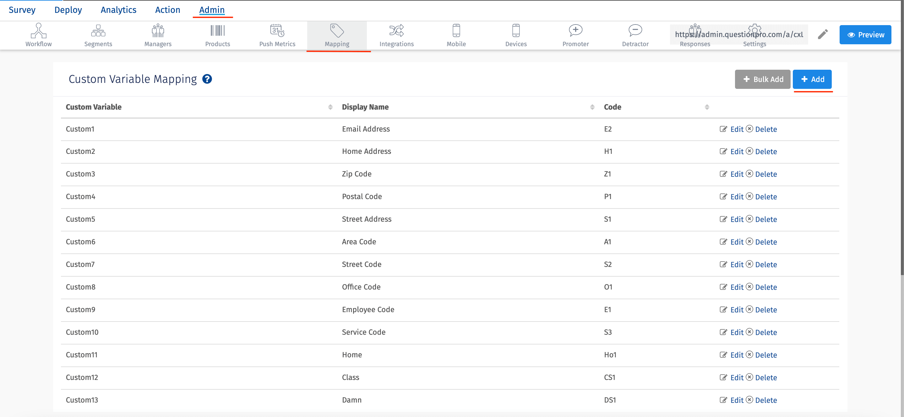 Cx Custom Variable Mapping Questionpro Help Document