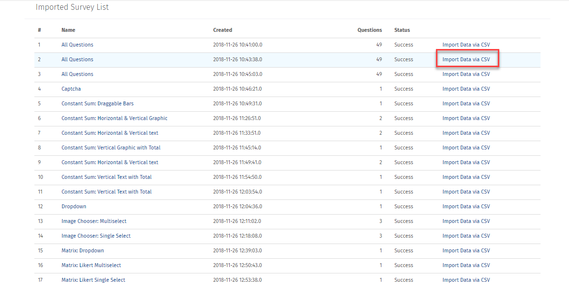 Qualtrics Data Import | QuestionPro Help Document