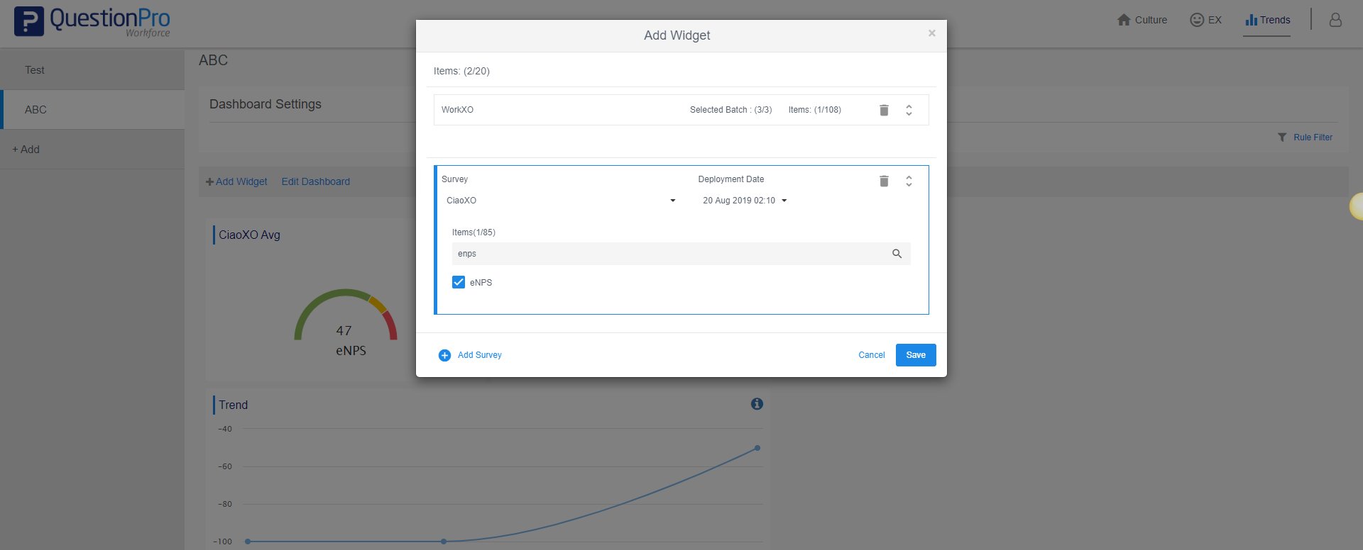 Workforce Trends | QuestionPro Help Document