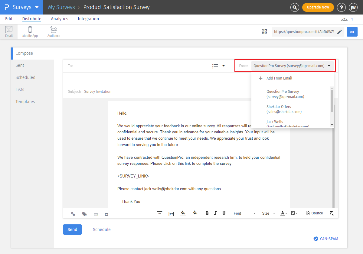 Email Delivery - Troubleshooting | QuestionPro Help Document