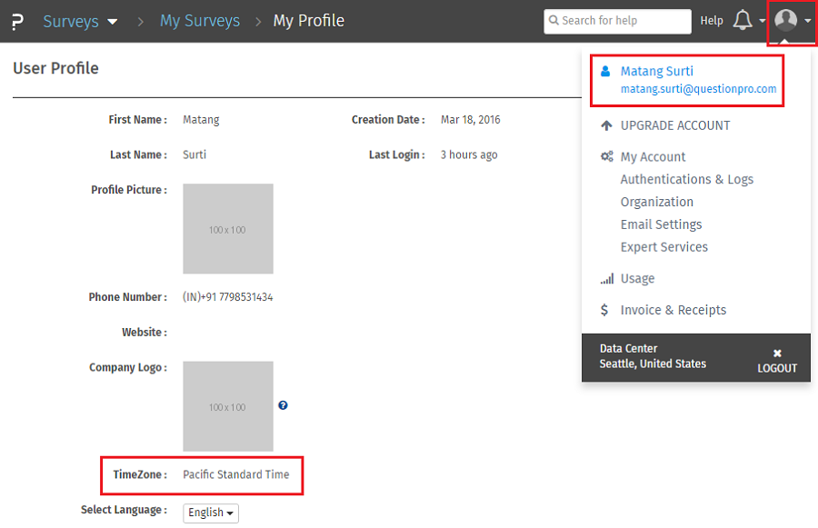 Response Date Range - Time based segments | QuestionPro Help Document