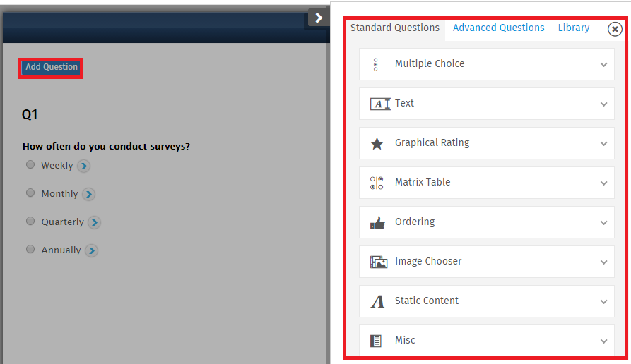 Survey Question and Answer Types | QuestionPro Help Document
