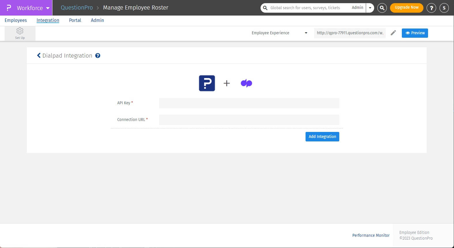 HRIS Integration | QuestionPro Help Document