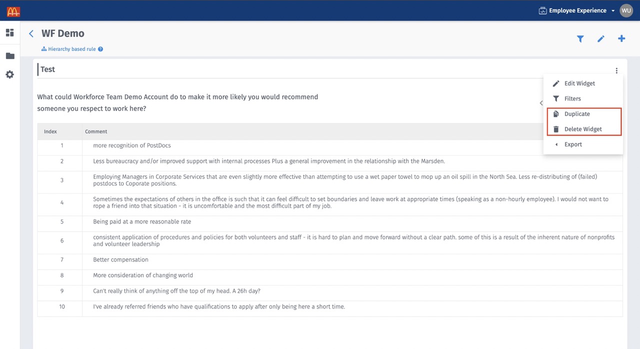 Text Report | QuestionPro Help Document