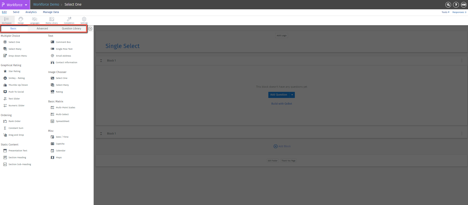 Multiple choice - Select One | QuestionPro Help Document Multiple choice - Select One | QuestionPro Help Document