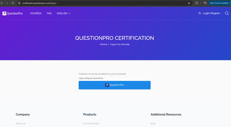 QuestionPro Certification Program | QuestionPro Help Document