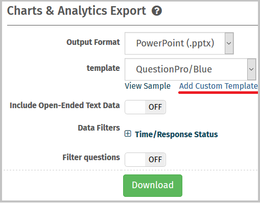 Exportar el reporte a Word, Excel o Powerpoint | QuestionPro Centro de Ayuda