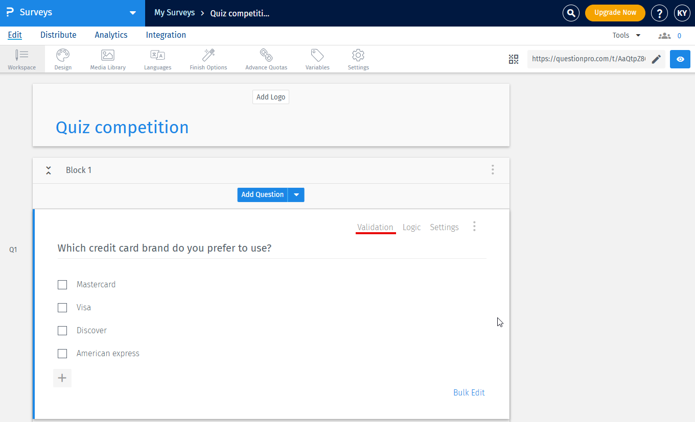Multiple-choice select many | QuestionPro Help Document