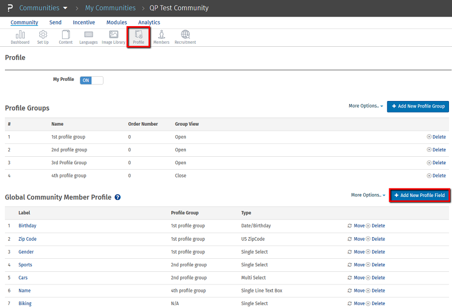 Comunidades - Perfil de miembros de la comunidad global | QuestionPro ...