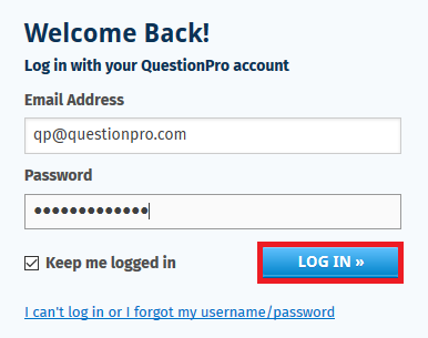 Questionpro Login
