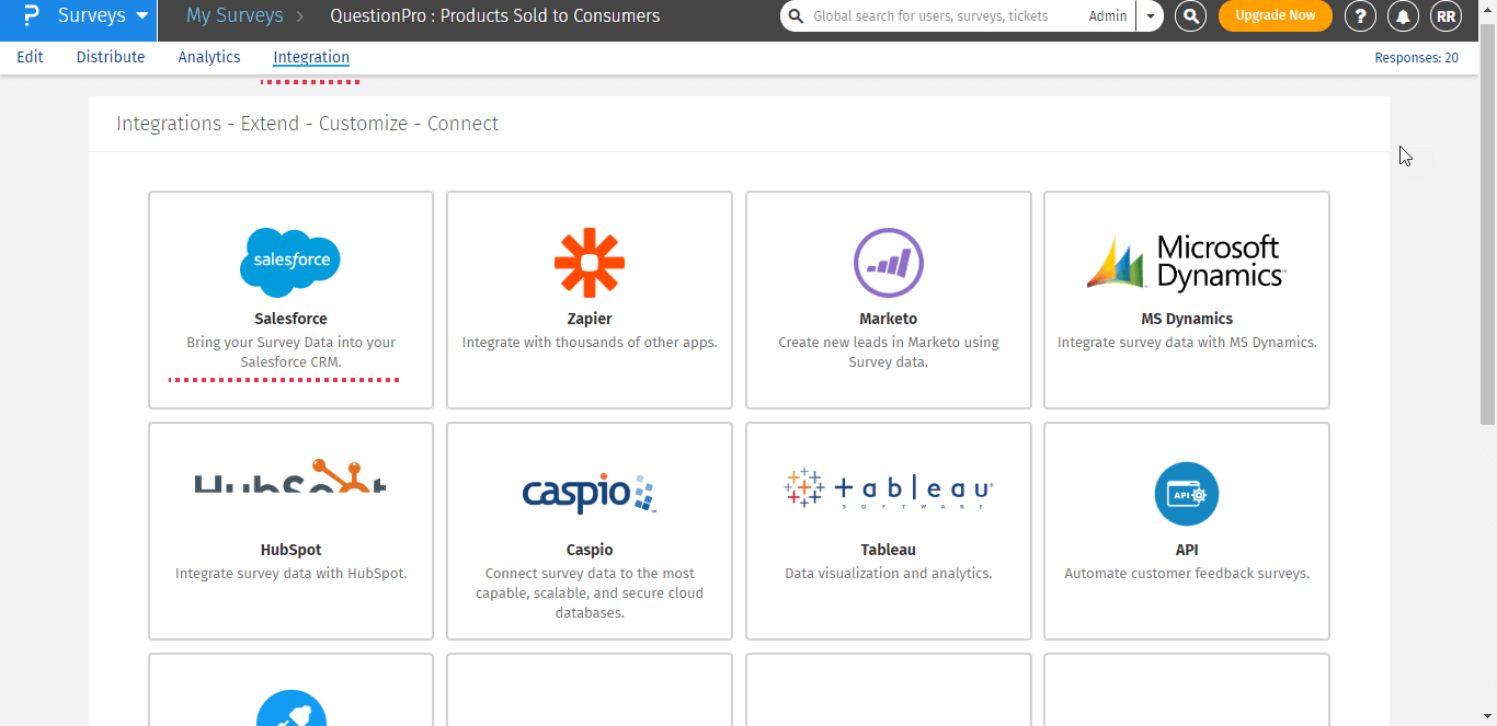 Salesforce Fetch Data Questionpro Help Document 9959