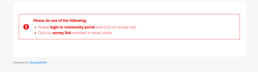 Communities - Survey Authentication: Communities Invites Only ... Communities - Survey Authentication: Communities Invites Only ...