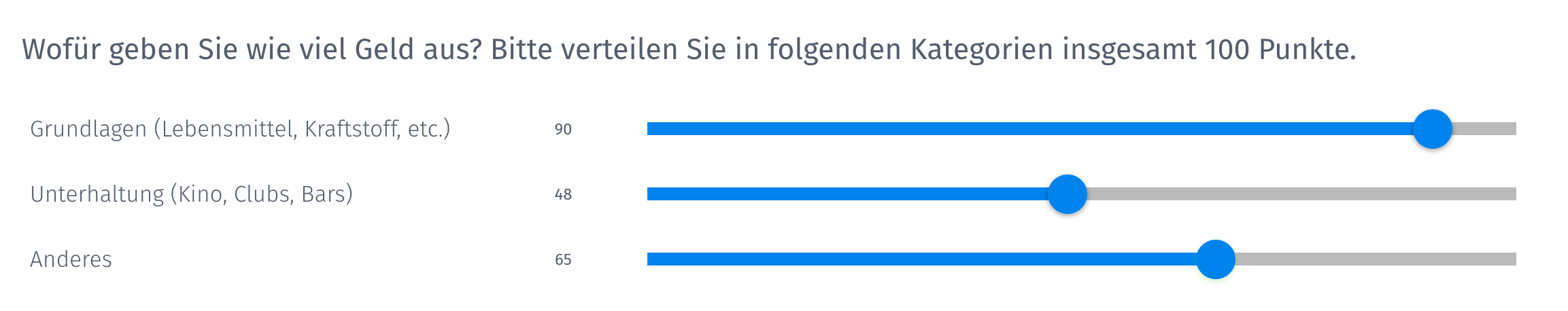 Online Umfrage erstellen: Standard-Fragetypen | QuestionPro Wissensbasis