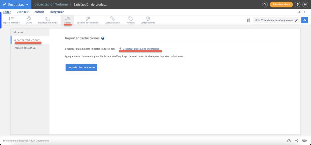 Mensajes de validación personalizados | QuestionPro Centro de Ayuda