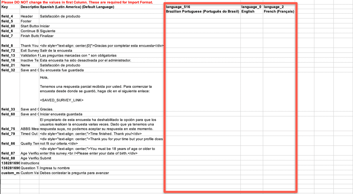 Mensajes de validación personalizados | QuestionPro Centro de Ayuda