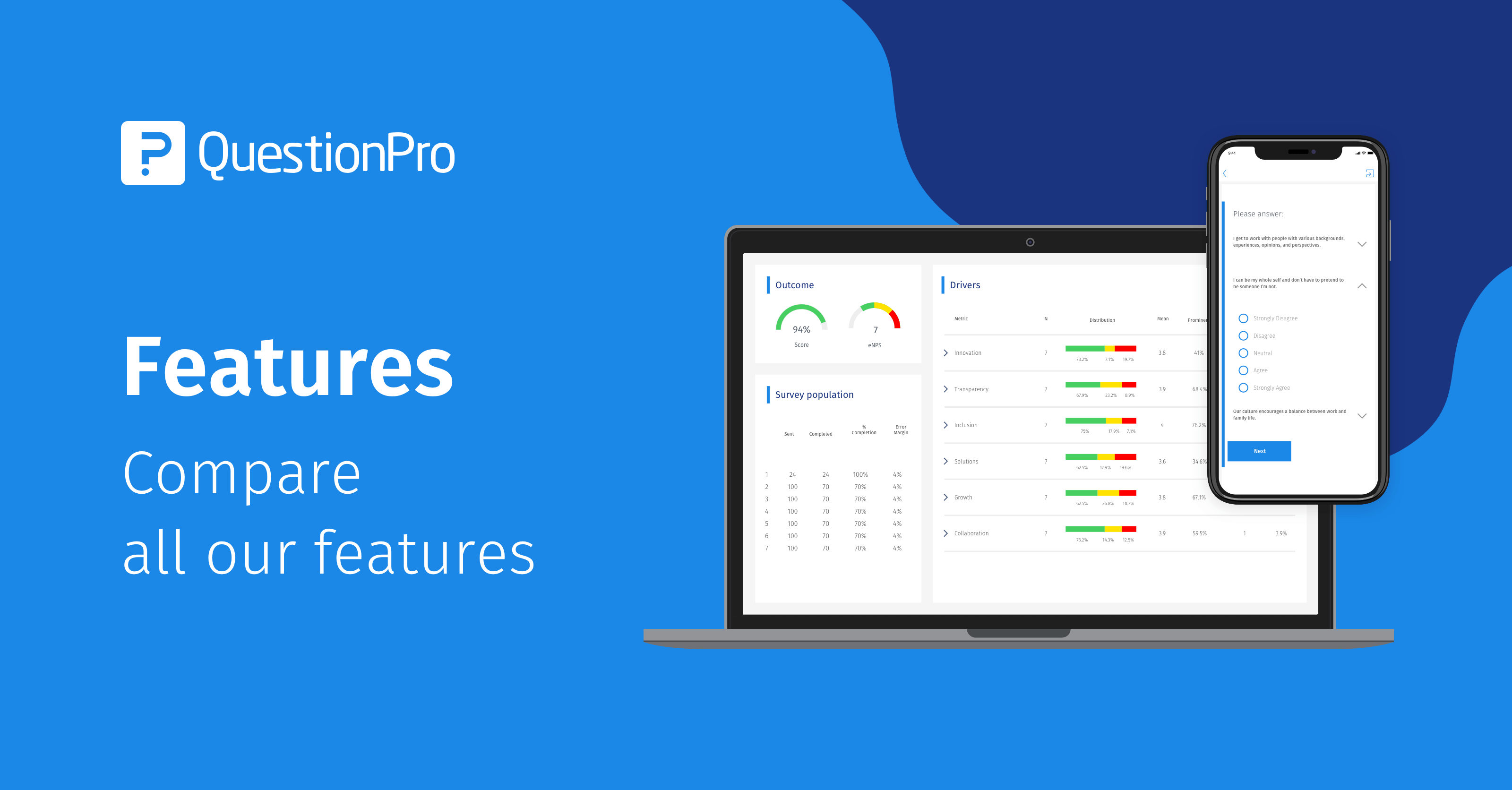 Survey Features | QuestionPro
